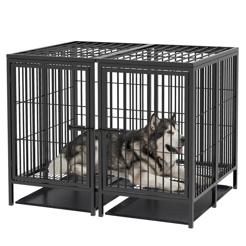 Tucker Murphy Pet™ 52 Inch Dog Crate With Divider Panel, Heavy Duty Pet ... Tucker Murphy Pet™ 52 Inch Dog Crate With Divider Panel, Heavy Duty Pet ...